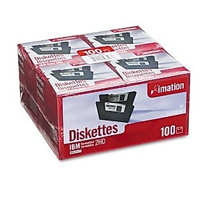 imation Products - imation - 3.5" Diskettes, IBM-Formatted, DS/HD, 100/Pack - Sold As 1 Pack - Cost effective. - Low torque reduces diskette drive wear. - Antistatic design. - Formatted. -