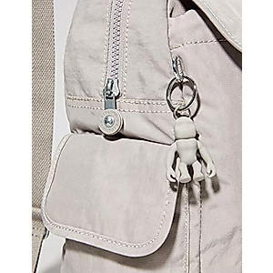 Kipling Women's Backpack, Grey Grey, 27x33.5x19 Centimeters (B x H x T)