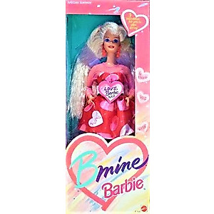 BMINE Valentine Barbie Doll 1993 11182