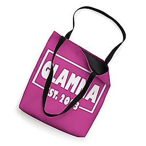 Glamma Est 2023 Pregnancy Announcement for Family Matching Tote Bag