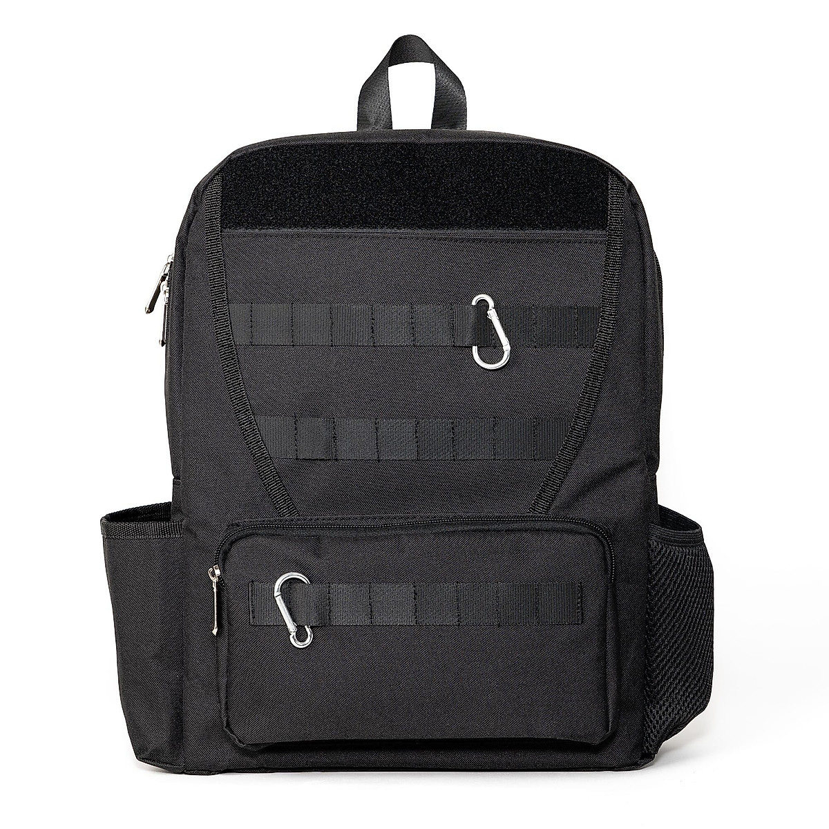 JumpOff Jo - Wingman Diaper Backpack for Men - Military Style 8-Pocket Baby Diaper Bag for Dads with MOLLE/PALS Compatibility, Built-in Changing Pad, and 17" Laptop Sleeve