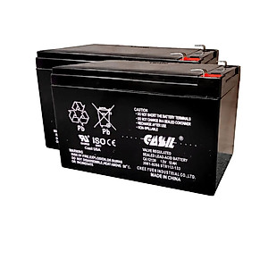 Casil 12V 12Ah Replacement Battery Compatible with 6-DZM-12 APC Scooter Medical 2 Pack