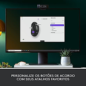 Logitech Signature M650 Wireless Mouse - for Small to Medium Sized Hands, 2-Year Battery, Silent Clicks, Customizable Side Buttons, Bluetooth, Multi-Device Compatibility (Graphite)