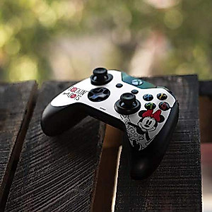 Skinit Decal Gaming Skin Compatible with Xbox One Controller - Officially Licensed Disney Minnie Mouse Rockin My Dots Design