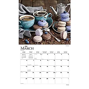 Kitchen 2022 14 x 12 Inch Monthly Deluxe Wall Calendar with Foil Stamped Cover, Cooking Home