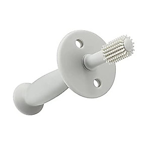 PandaEar Baby Finger Toothbrush Silicone Toothbrush Pink+Blue (3 Set)| Oral Care for Infants Ages 3 Months Plus