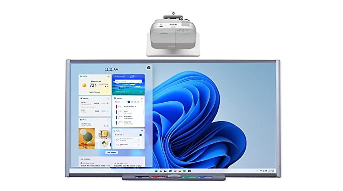 Interactive Whiteboard & Projector Combo for Classrooms & Offices