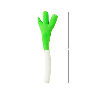 EPRHAY 40cm Simulation Leek Onion Stuffed Plush, Vegetable Plush Throw Pillow, Anime Cosplay, Soft Plush Toy Decoration Doll