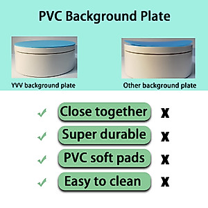 YVV Turner Cup Rotating Display Stand for Epoxy Glitter Tumbler, 360 Degree Automatic Mute Rotating Turntable for Photography Products Tumbler Making Supplies Spinner 4.72*1.77in Motorized Rotation