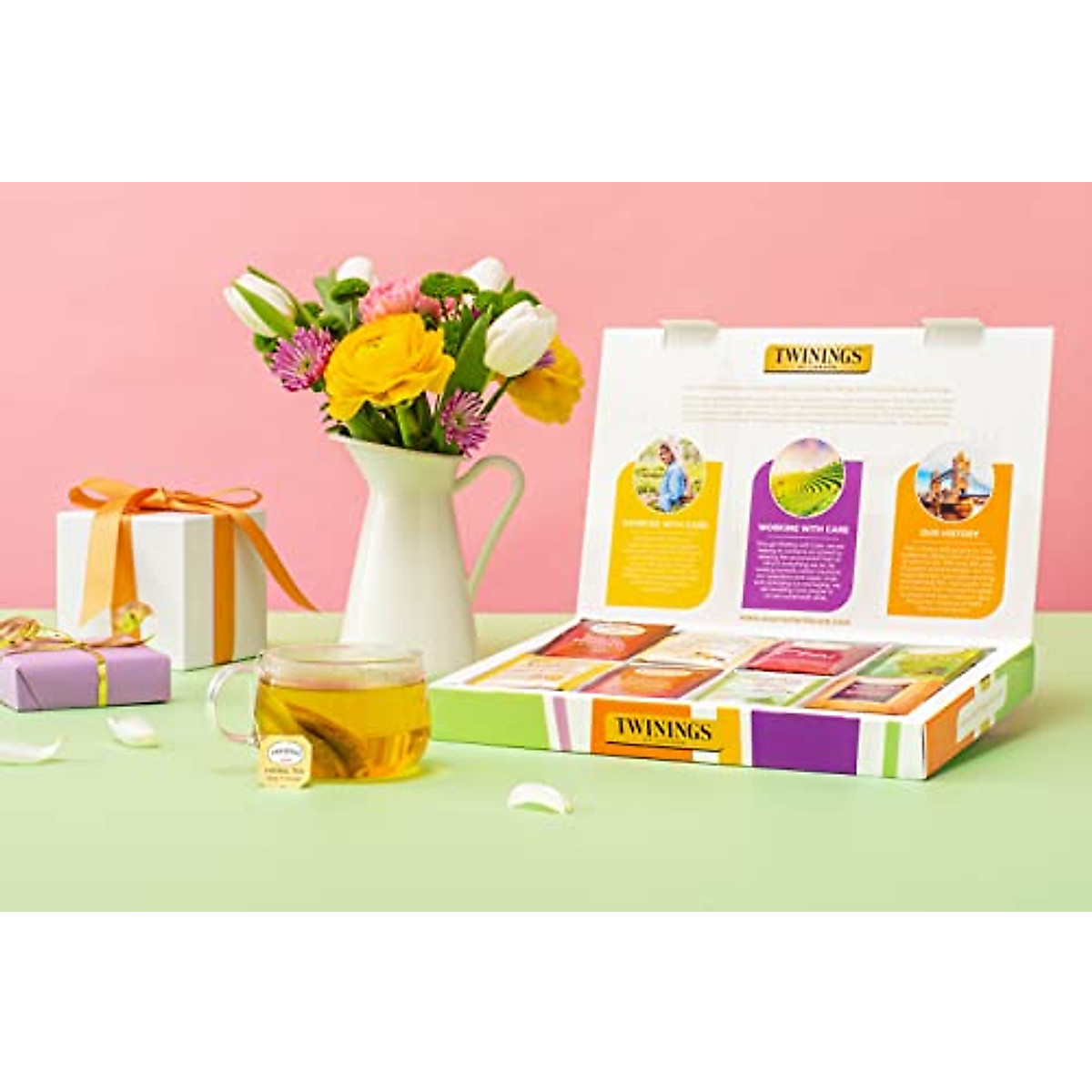 Twinings Tea Classics Collection, Variety Gift Box Sampler, 48 Tea Bags (Pack of 1)