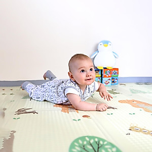 Mama Cheetah Toddler Sleep Sack with Feet 2T, 0.5 TOG Organic Cotton Baby Wearable Blankets with Legs, Baby Sleeping Bag for Walkers, Early Walker Medium