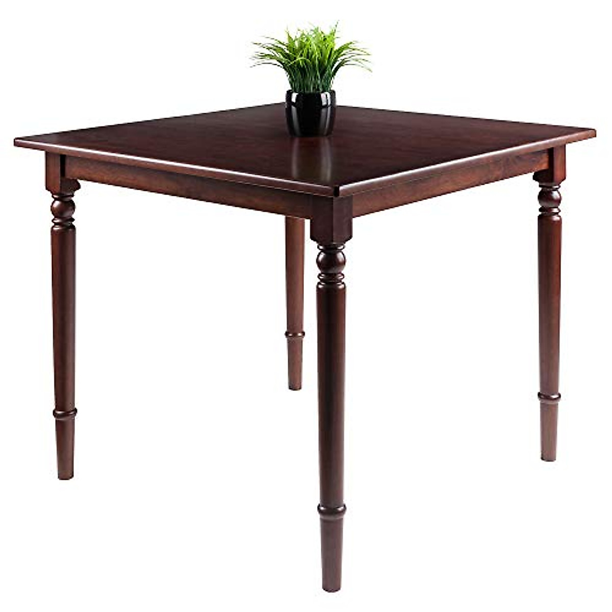 Winsome 94736 Mornay Dining Table, Walnut, 35" square