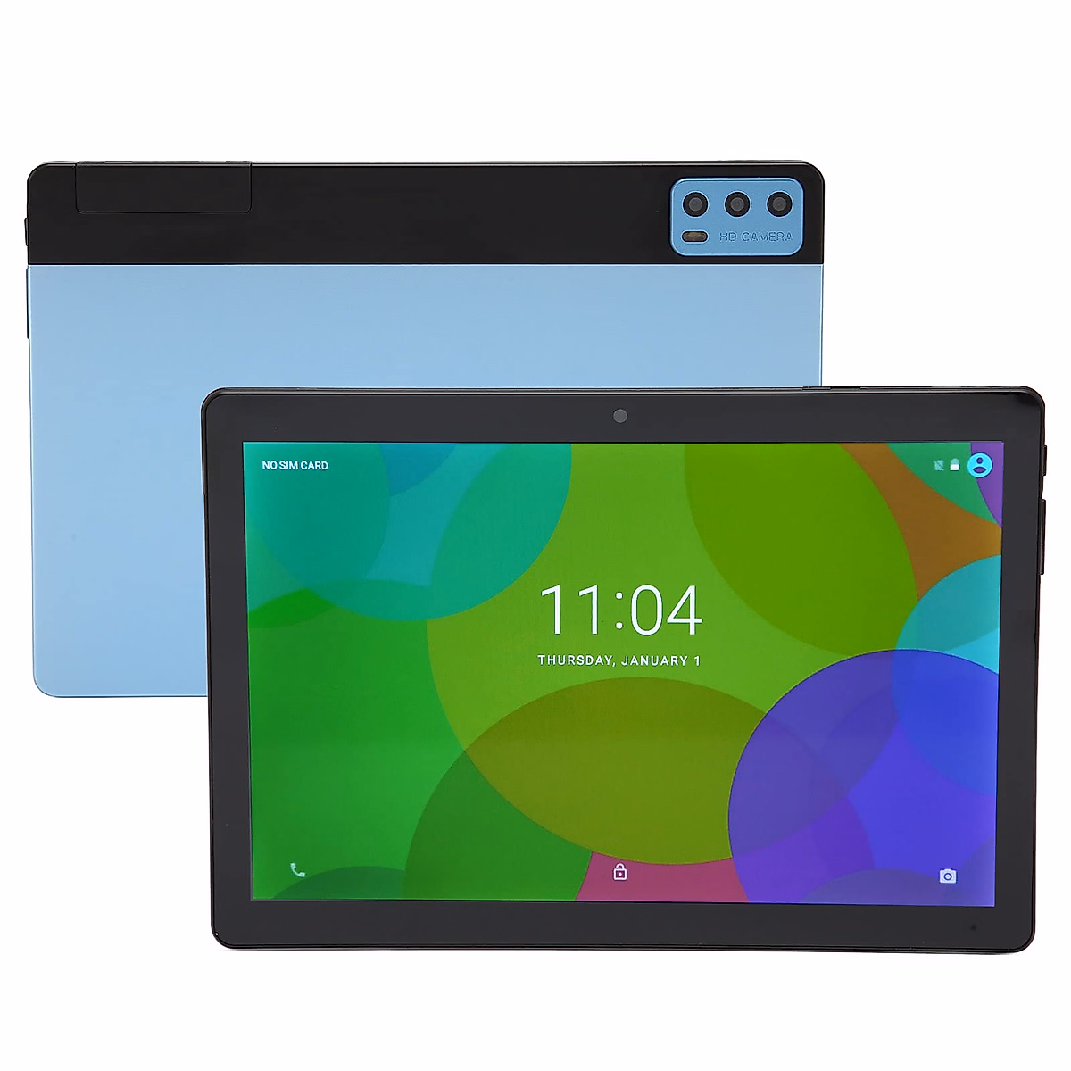 Bewinner 10in Tablet for Android 11, 1080x1960 IPS HD Screen, 4GB RAM 256GB ROM, Octa Core Processor, Dual SIM 4G Call Tablet, Dual Band WiFi Bluetooth Tablet PC(Blue)