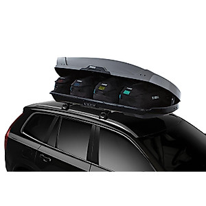 Thule GoPack Duffel Bags - Set of 4 - Cargo Organization - Wide Mouth Opening - Durable Materials - Quick Access - Collapse for easy storage