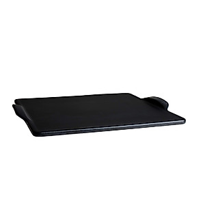 Emile Henry 14" x 14" Square Pizza Stone | Charcoal