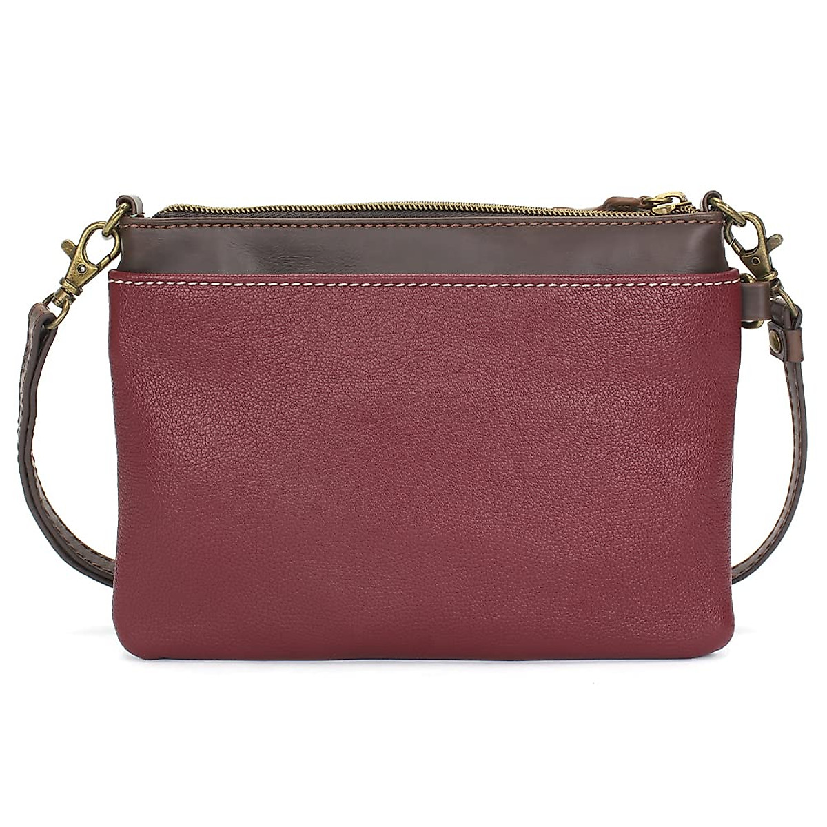 Chala Handbags German Shepherd Mini Crossbody Handbag Dog Lovers Convertible Straps German Shepherd Mom