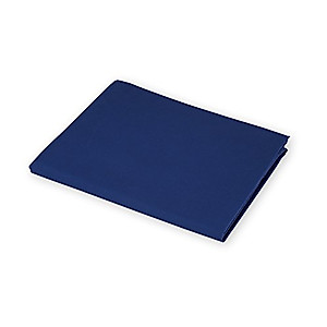 American Baby Company 100% Natural Cotton Percale Fitted Crib Sheet for Standard Crib and Toddler Mattresses, Royal, Soft Breathable, for Boys
