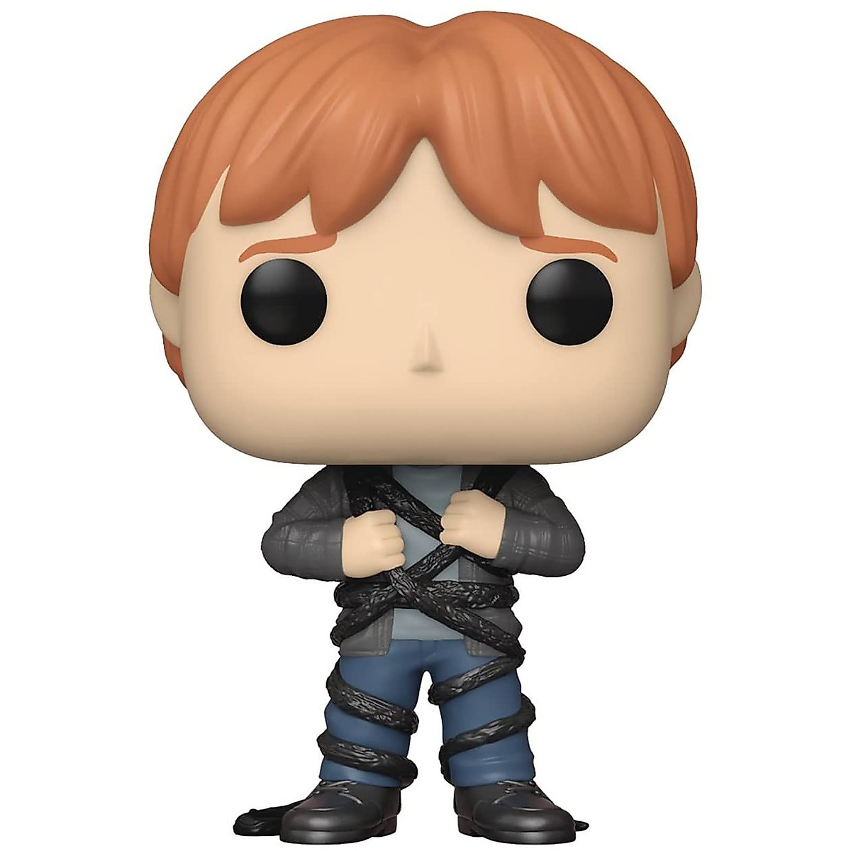 HARRY POTTER 20th Anniversary - Ron Weasley in Devil's Snare Funko Pop! Vinyl Figure (Bundled with Compatible Pop Box Protector Case), Multicolor, 3.75 inches