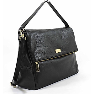Kate Spade Highland Place Medium Maria Shoulder Bag Black