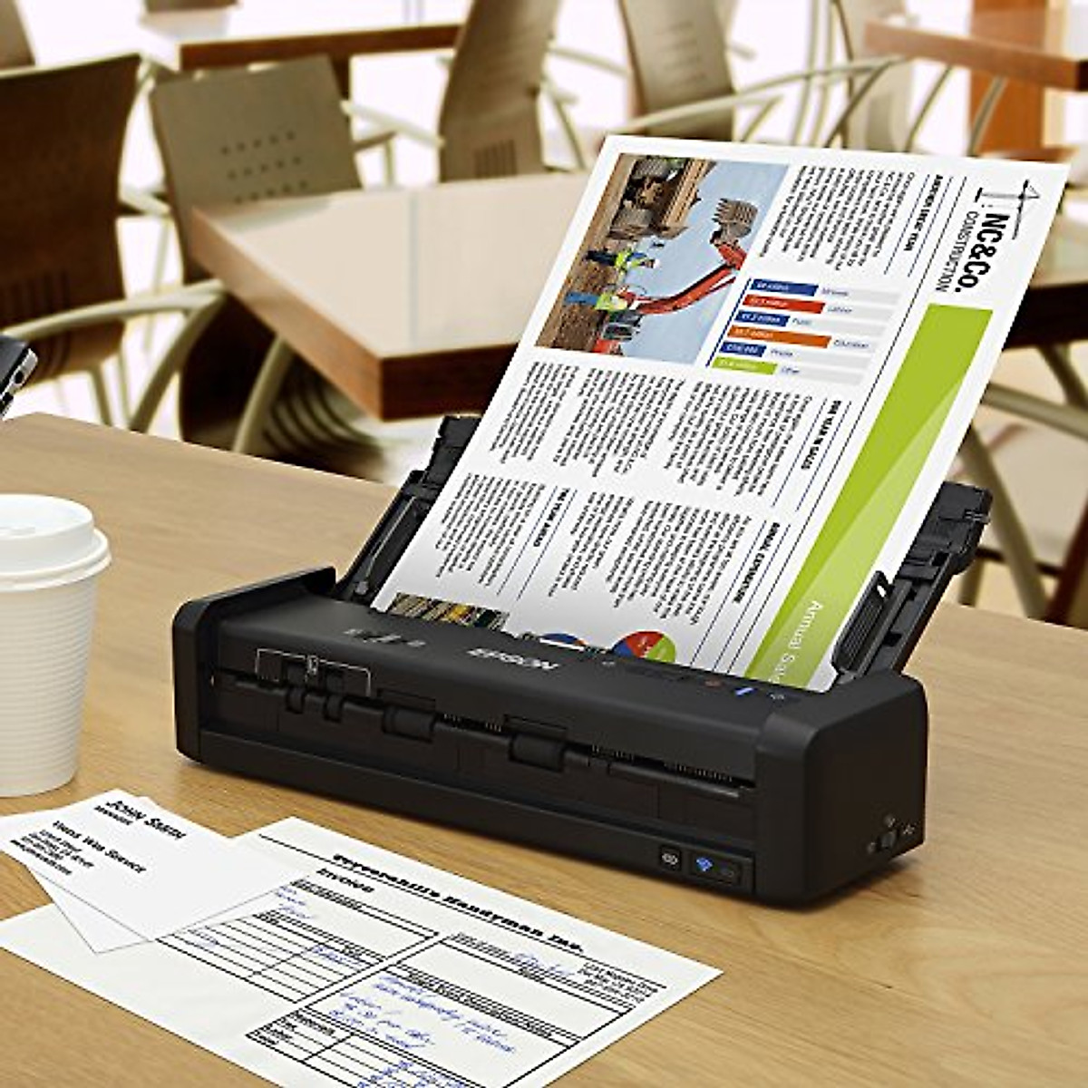 Epson Workforce ES-300W Wireless Document Scanner