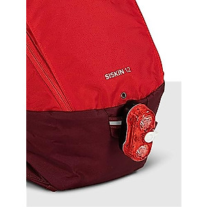 Osprey Siskin 12L Men's Biking Backpack with Hydraulics Reservoir, Black