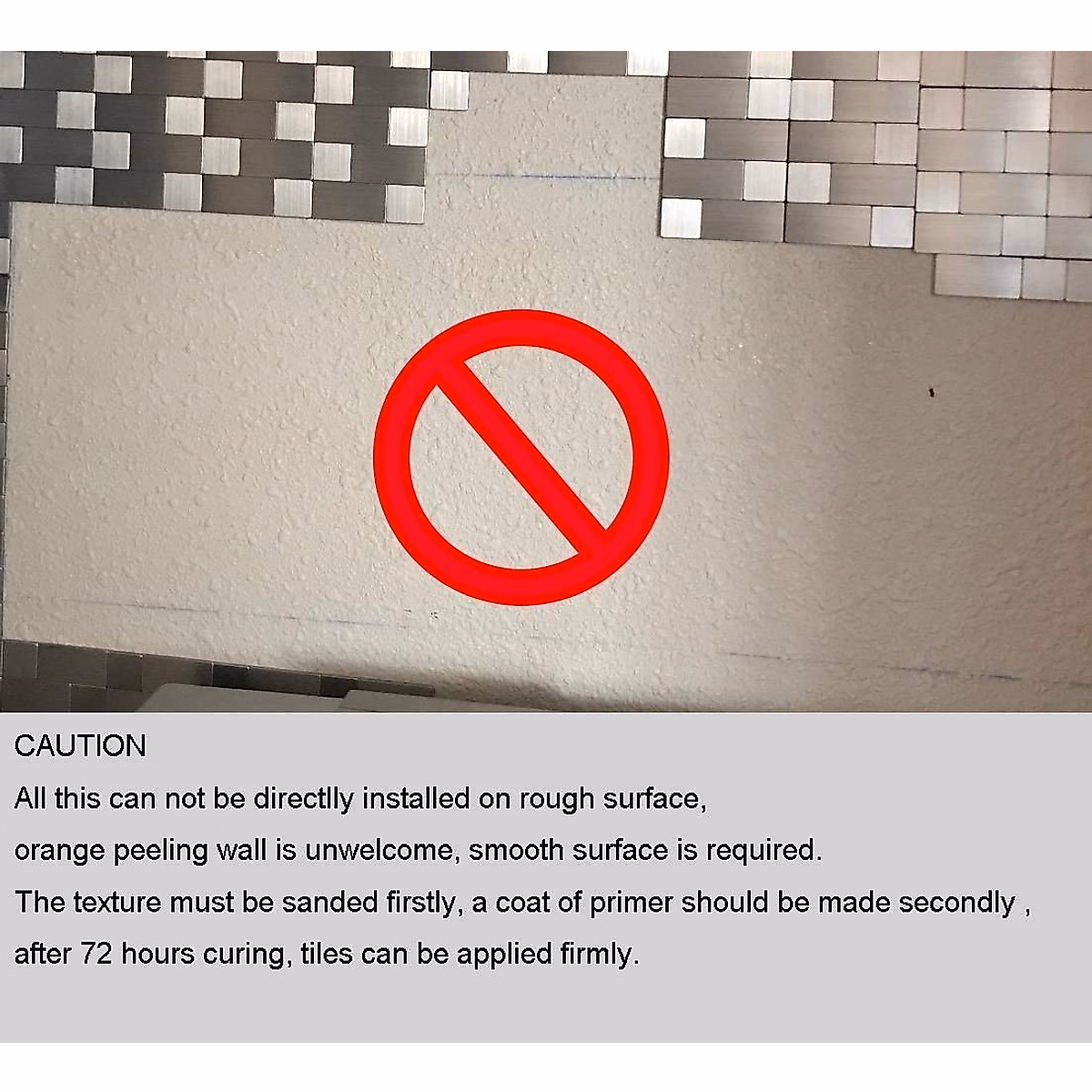 Art3d Peel & Stick Brick Kitchen Backsplash Self-Adhesive Wall Tile Stone Design, 10 Sheets, Blue Marlbe, 30 * 30cm (A17086P10)