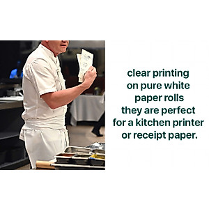 3 1/8 x 230' Thermal Receipt Paper POS Cash Register Calculator Supplies Rolls Individual Packed Compatible with Epson, SNBC, Sam4s, Star, Clover Printers (10 Rolls)