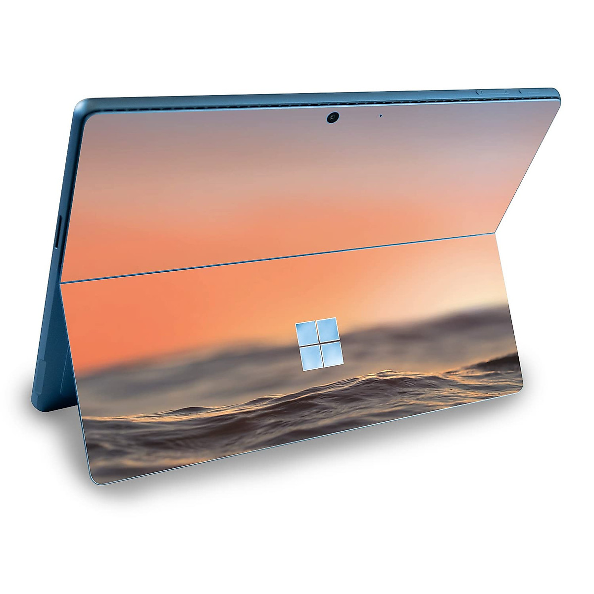 MightySkins Skin Compatible with Microsoft Surface Pro 9 (2022) - Sunset Sea | Protective, Durable, and Unique Vinyl Decal wrap Cover | Easy to Apply & Change Styles | Made in The USA
