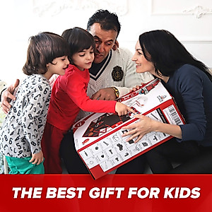 BESTKID BALL Kids Basketball Hoop Single Shot System Arcade Game Set: Indoor & Outdoor Sports Toys for Boys & Girls, Includes Ball, Ideal Party Gifts for Little Athletes Ages 3-9.