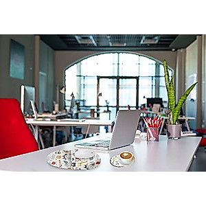 Ergonomic Mouse Pad Wrist Support Carpal Tunnel Mouse Pads Animals Memory Foam Mouse Mat with Non-Slip Rubber Pretty Mouse Pads for Computers Laptop Gaming Office Home