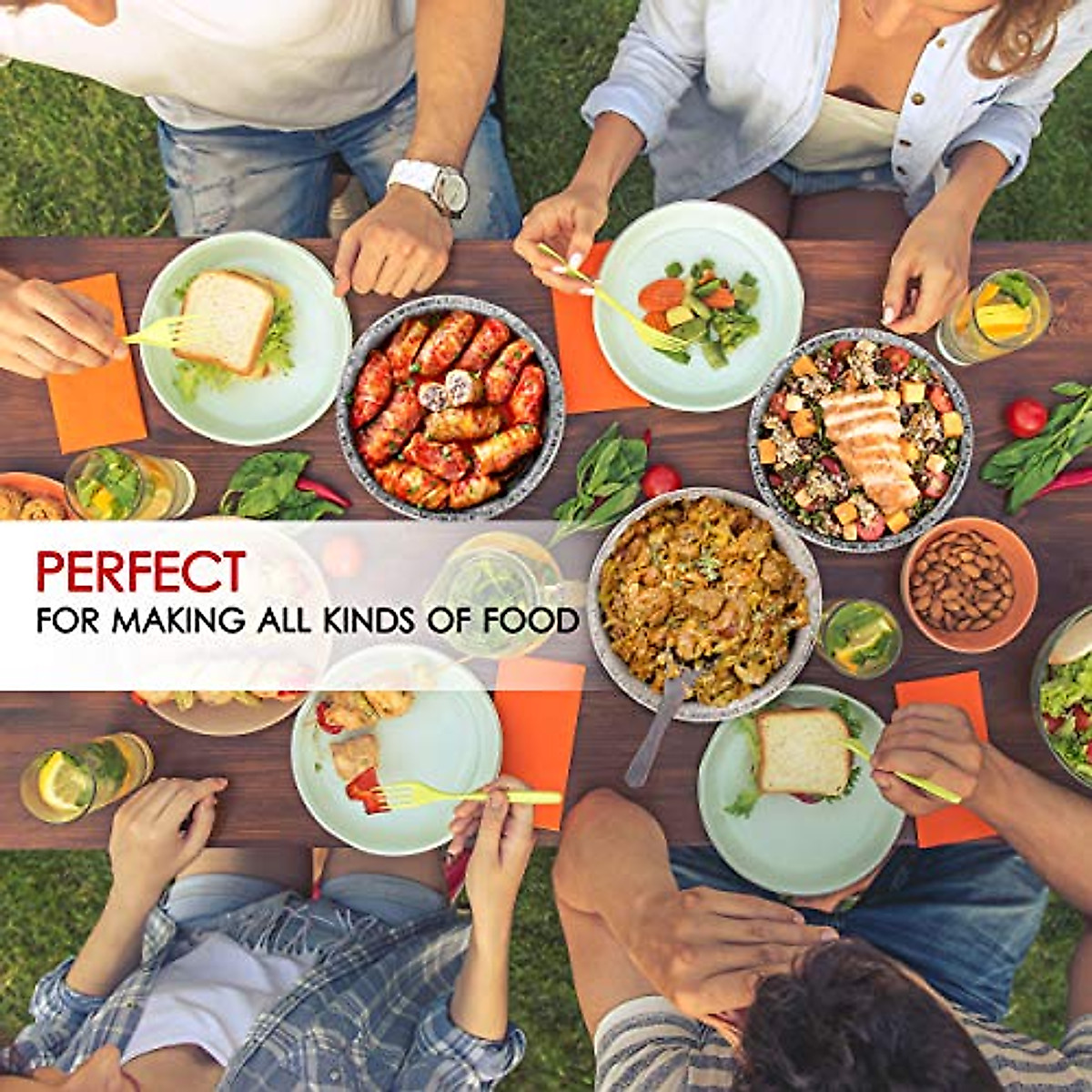 Stock Your Home Disposable Aluminum Foil Liners for Camping Dutch Ovens, 10"x3", Silver (12 Pack)