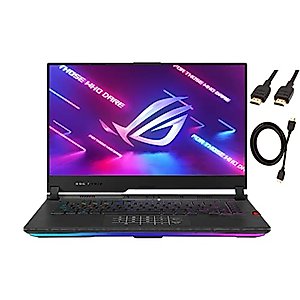 ASUS ROG 15 Gaming Laptop | 15.6” 300Hz IPS Type FHD Display | AMD Ryzen 9 5900HX | 32GB DDR4 | 1024GBSSD+1024GBSSD| NVIDIA GeForce RTX 3080 | RGB Keyboard | Windows 11 Home | Black | with HDMI Cable