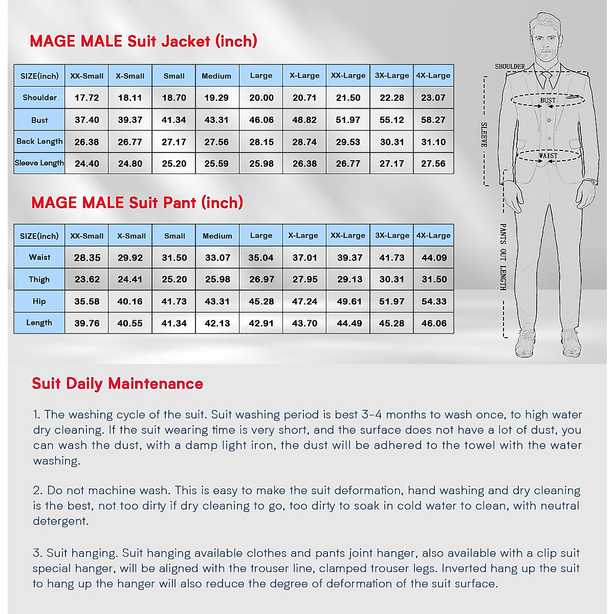 MAGE MALE Men's Velvet 2 Piece Suit Shawl Lapel One Button Slim Fit Tuxedo Blazer Party Dinner Jacket & Pants