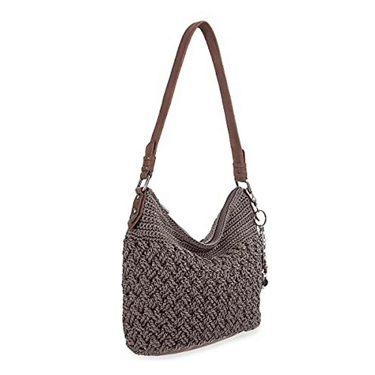 The Sak Sequoia Small Crochet Hobo, Mushroom