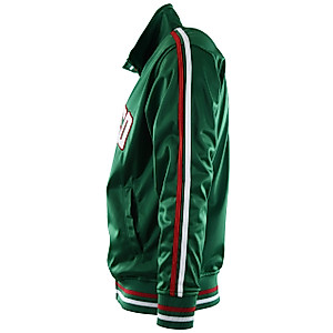 ChoiceApparel Men's Mexico Track Jacket (XL, Green)