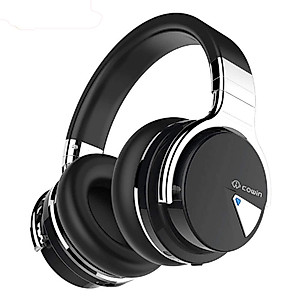 NC Active Noise Cancelling Headphones Bluetooth Headphones Wireless Headset Over Ear30 Hours Playtimewith Mic