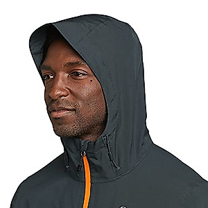 Eddie Bauer Men's Cloud Cap Stretch 2.0 Rain Jacket, Waterproof, Storm, Large