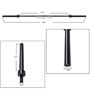 Signature Fitness 7FT Olympic Barbell Weightlifting Barbell, 700-Pound Capacity, Black