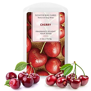 LA BELLEFÉE Wax Melts Wax Cubes, Natural Soy Wax Cubes Candle Melts, Scented Wax Melts for Wax Warmer Valentines Day Gifts Decor, Floral of Rose, Lavender, Jasmine, Cherry for Spa Relaxing, Bath, Yoga