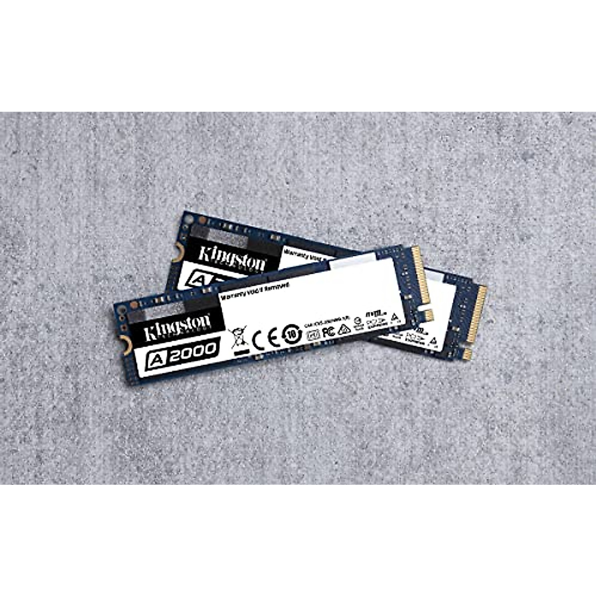 Kingston 1TB A2000 M.2 2280 Nvme Internal SSD PCIe Up to 2000MB/S with Full Security Suite SA2000M8/1000G