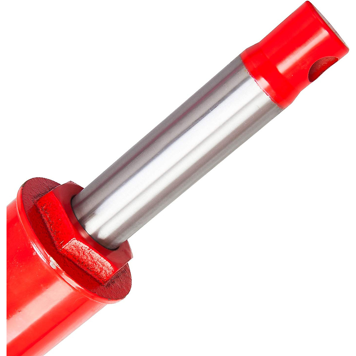 BIG RED T30808 Torin Hydraulic Long Ram Jack with Double Piston Pump and Clevis Base (Fits: Garage/Shop Cranes, Engine Hoists, and More): 8 Ton (16,000 lb) Capacity, Red