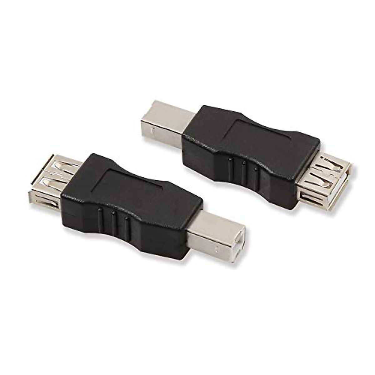 ELECTOP 2 Pack USB 2.0 A Female to USB B Print Male Adapter Converter