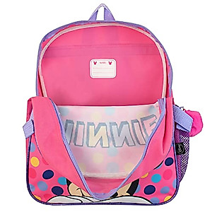 Disney Kids Backpack and Lunchbag Set Pink Minnie Mouse