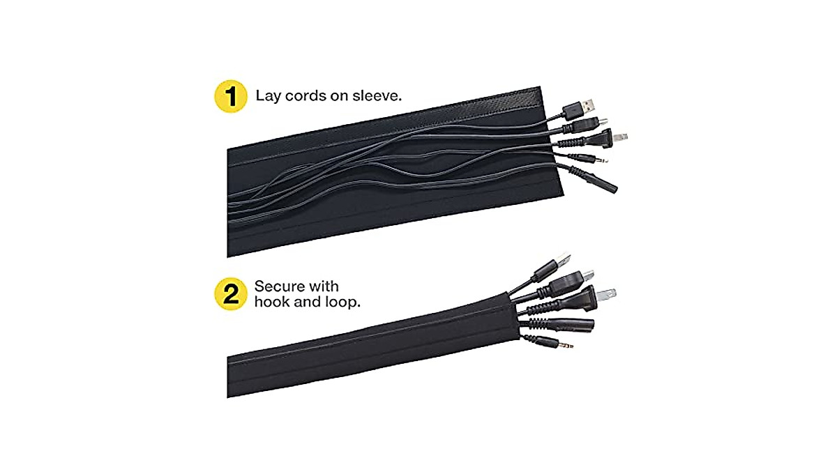 Wrap-It Cable Sleeves - 48" x 4.5" for Neat Management