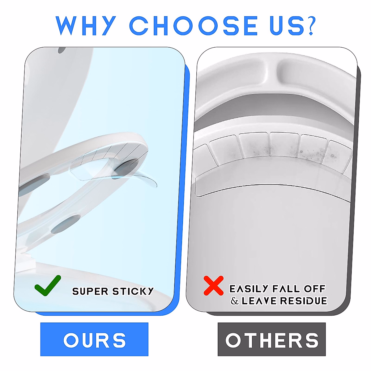 HealthSTEC 4 Pack Pee Guards for Toilet Seats Toilet Seat Splash Guards for Adults Around Toilet Floor Protector to Keeps Toilet Clean Durable and Easy-to-Install (Green)