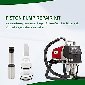 Piston Pump Repair Kit Piston Rod 704-586 704-551 Replacement for Titan Impact 440 540 640 airless Sprayer