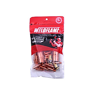 Weldflame Mig Welding Gun Accessory Kit for Miller Millermatic M-10,M-15 and Hobart H-9 H-10:30pcs Contact Tips 000-067 0.030"+2pcs gas nozzles 169-715 1/2"+2pcs gas diffusers 169-716