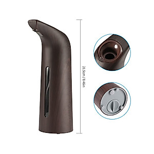 Soap Dispenser Bathroom Touchless Bathroom Dispenser Smart Sensor Liquid Soap Dispenser for Kitchen Hand Free Automatic Soap Dispenser Kitchen Soap Dispenser (Color : D)