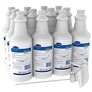 VIREX Tb 04743. Disinfectant Cleaner, Hospital Use Tuberculocidal, Virucide, Fungicide with Lemon Scent, Ready-to-Use Liquid, 32-Ounce
