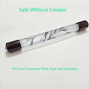 White Blue Window Film Privacy Window Film,Kitchen Decoration for Bathroom Kids Room Sliding Door, Antique Marble Textured Frosted Glass Film 23.6Wx35.4L-inch x2 Pcs